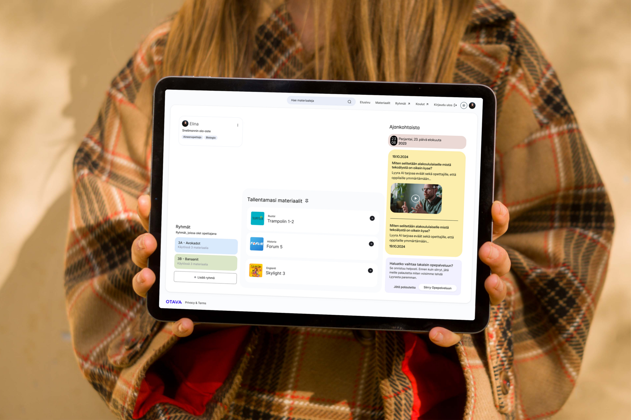 Otavan uusi opetus- ja oppimisalusta - Otava Oppiminen