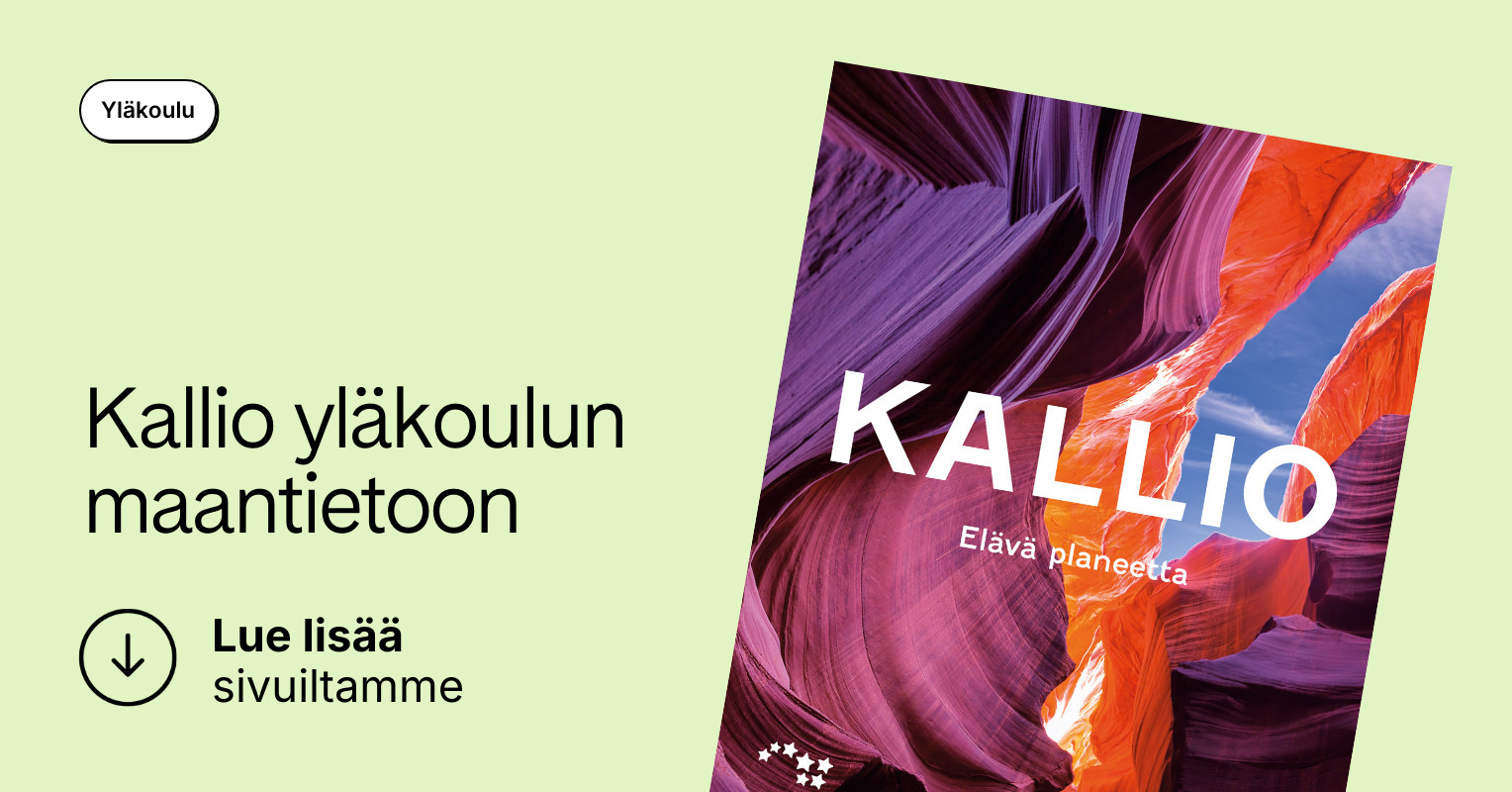 Yläkoulun maantieto - Kallio - Otava Oppiminen